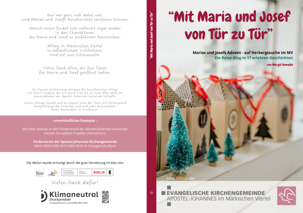 Marias und Josefs Advent – auf Herbergssuche im MV – Ev. Apostel-Johannes-Kirchengemeinde